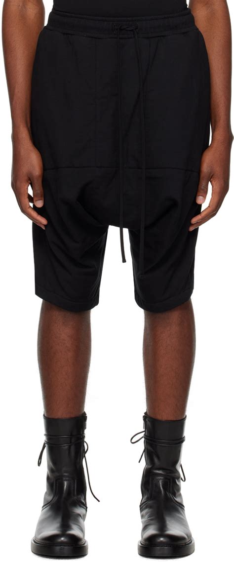Julius Black Drawstring Shorts Julius