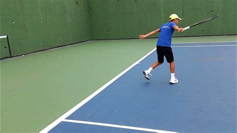 테린이 포핸드스트로크 Youtube