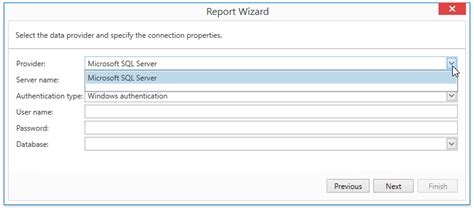 Remove Data Providers From The Report Wizard Net Reporting Tools Devexpress Documentation