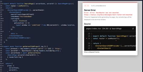 Nextjs 13 0 5 SSR Error NextRouter Was Not Mounted Issue 3691
