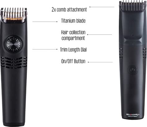 Vacutrim Professional Vacuum Hair Trimmer With Powerful Suction