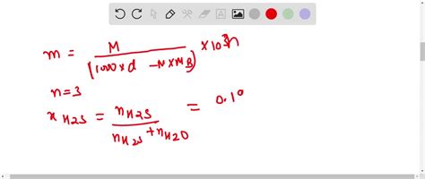 Solved Relationship Between Molarity M And Molality M Of A Solution Is Given As M M 1000