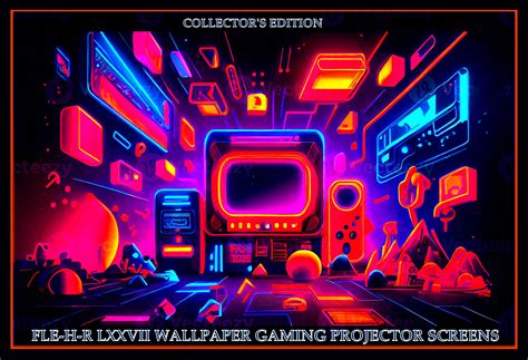 Ileg Gamer Glass Projector Screen Black Series Edition