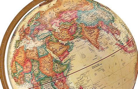 World Globe Franklin 30cm Desktop Replogle Maps Books And Travel Guides