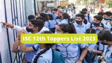ISC 12th Toppers List 2023 5 Babes Obtain Rank 1 Check ISC Class 12th Toppers Name Girls