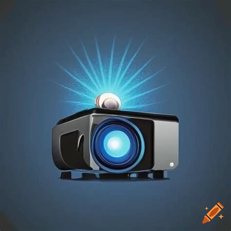 Projector logo on Craiyon
