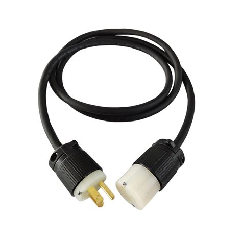 Power Extension Cord With 5 15 15 Amp Male Plug And Nema 5 15 Power Plug Female Connectors 14