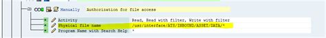 Solved My Authorization Object S Dataset Is Blocking User Sap Community