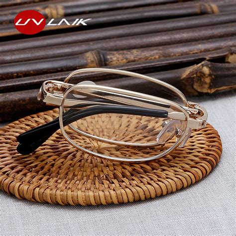 Uvlaik Folding Bifocal Reading Glasses Men Women P Grandado