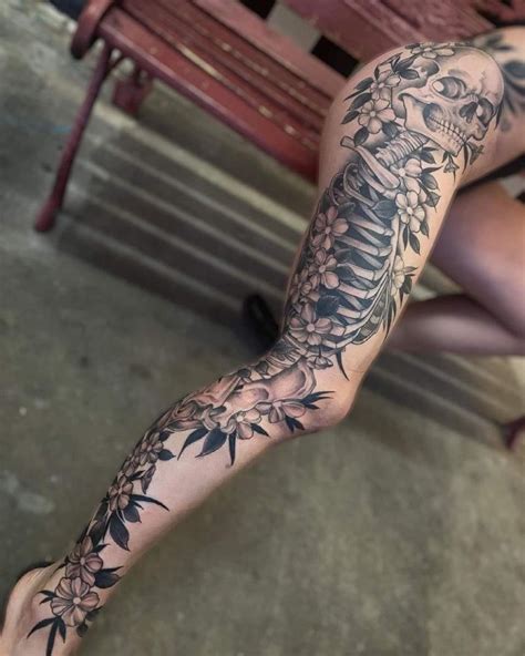 Flower Leg Tattoos Hip Thigh Tattoos Dope Tattoos For Women Badass Tattoos Sleeve Tattoos
