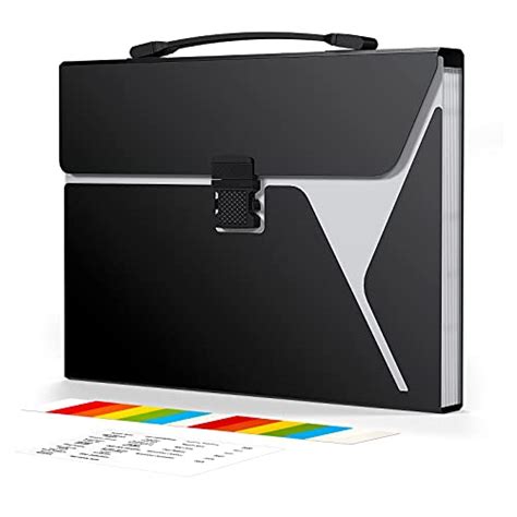 ABC Life Accordian File Organizer Pockets Expanding File Folder Expandable A Letter Size