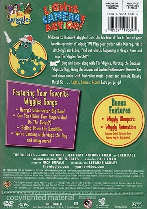 Wiggles The Lights Camera Action Dvd Dvd Empire