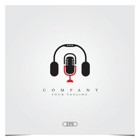 Simple Mic Headphones Waveform Sound Wave