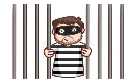 监狱的一个囚犯和警察 向量例证 插画 包括有 囚犯 捉住 夹子 人力 男人 刀子 图象 盖帽 33694478