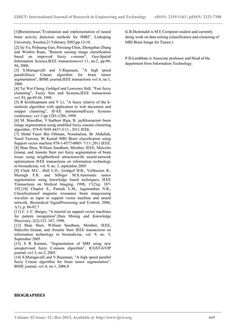 Mri Brain Image Segmentatin And Classification By Pdf