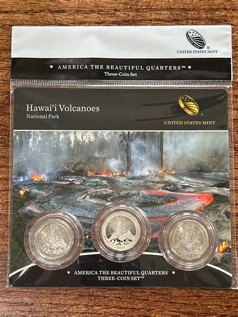 2012 Hawaii Volcanoes National Park Quarter Pds Atb Us Mint Sealed 3