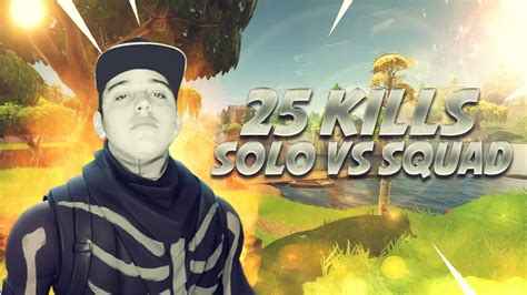 Kills Solo Vs Squad Final Intenso Fortnite Youtube