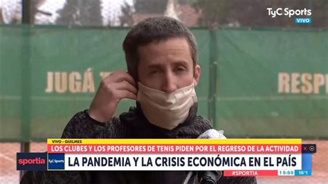 Entrevista En Vivo Por Tyc Sports Youtube