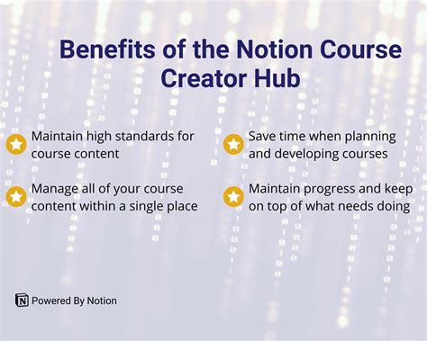 course creation notion dashboard notion template course creation