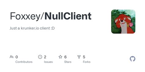 GitHub Foxxey NullClient Just A Krunker Io Client D