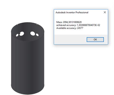 Solved Mass Property Calculation Could Not Match Requested Accuracy