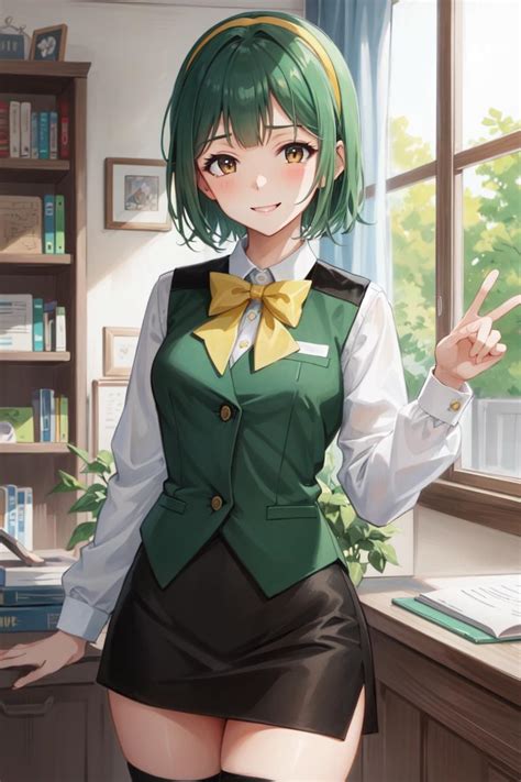 Ai Art Lora Model Haruka Amami The Idolm Ster Pixai Anime Ai Art Hot