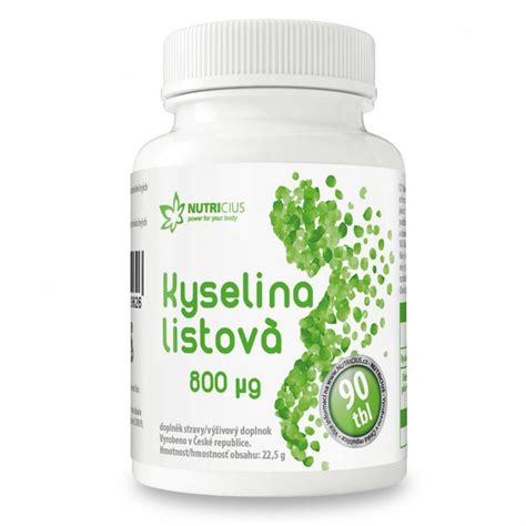 Kyselina Listová mcg tbl skladem BENU cz