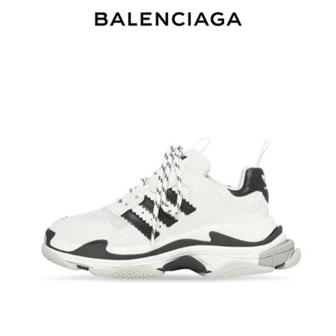 【專櫃同款】balenciaga巴黎世家adidas Triple S老爹鞋 男女同款 巴黎世家balenciaga 台灣專櫃