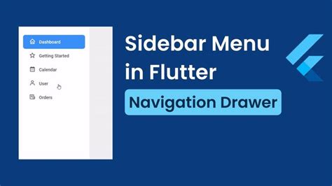 Flutter Master Series Sidebar Menu In Flutter