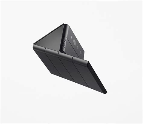 Futuristic Oppo X Nendo Foldable Slide Phone Concept Folds Down To The