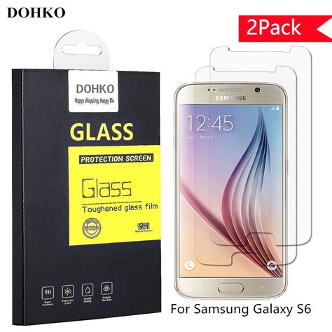 Dohko 9h Hardness Tempered Glass Screen Protector For Samsung Galaxy S6