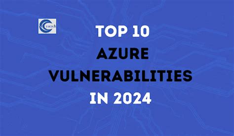 Cyserch Top 10 Azure Vulnerabilities In 2025