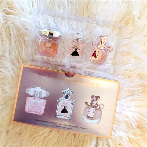 Coffret Cadeau Parfum 3 Pièces Pour Femme Fragrance Shopingotn