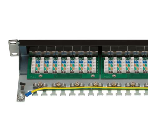 Cat6 FTP Patch Panel 24 Port Cat6 FTP Patch Panel 90 Degree Patch Panel