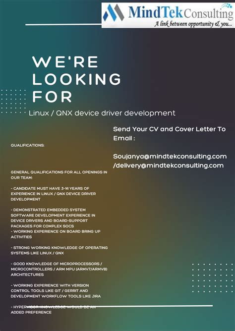 Soujanya Sridhar On Linkedin Linuxdevicedriverbangalore Share Resumes To