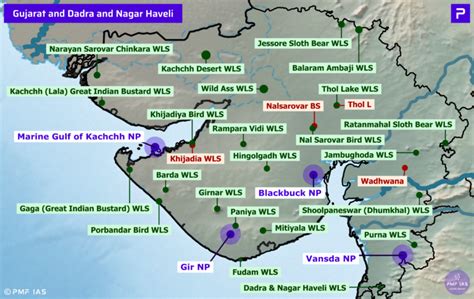Goa National Parks Wildlife Sanctuaries Ramsar Sites PMF IAS