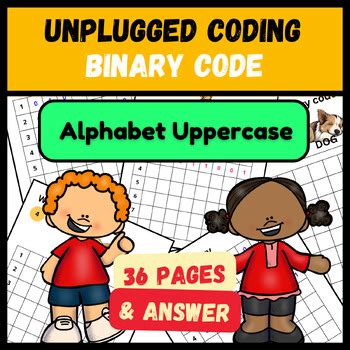 Unplugged Coding Worksheets Computer Coding The Computer Science Alphabet Binary