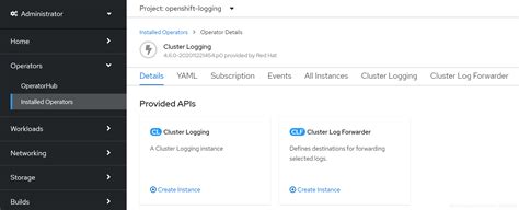 Openshift 4 配置openshift集群日志环境efkopenshift应用developer Csdn博客