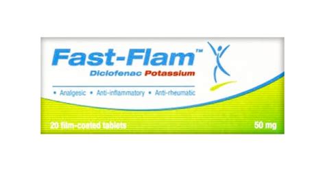 Fast Flam 50 Mg Tab 20s