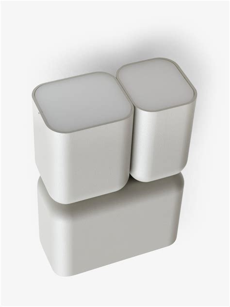 Andtradition Tabata Ln10 Wall Lamp Silk Gray