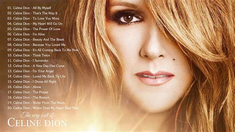 Celine Dion Love Songs Collection Non Stop Playlist Artofit