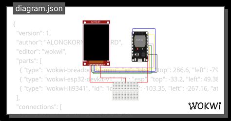 Esp32 Tft28 Wokwi Esp32 Stm32 Arduino Simulator