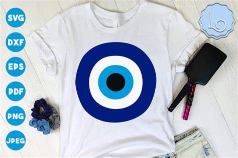 Evil Eye Svg File Graphic By La Oliveira · Creative Fabrica