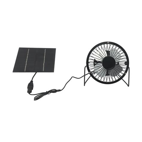 4 Inch Solar Panel Powered Fan 5w Solar Powered Fan Solar Energy