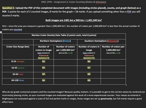 Ersc 1 P94 Assignment 2 Crater Counting Stokes And