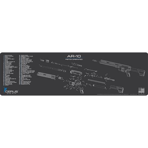 Ar 10 Schematic Piston Operated Gun Mats