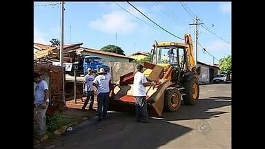 TEM Notícias 2ª Edição Bauru Marília Cidade Limpa está em Iacanga