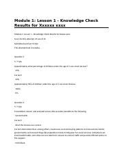 CEIS101 Quiz Module 1 Lesson 1 Knowledge Check Docx Module 1 Lesson 1 Knowledge Check
