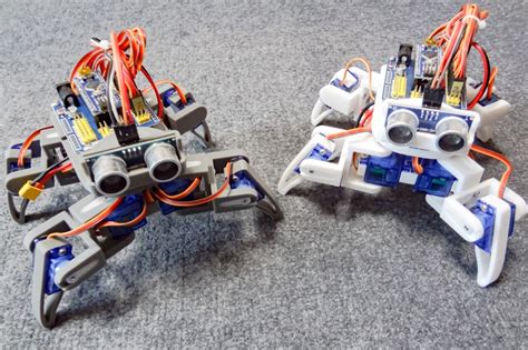 arduinoで動かす4足歩行ロボット製作ノート！arduino学習に便利なロボくんなので使って下さい！【stlデータ公開】 ぶらり