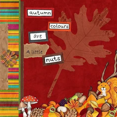 Fantabulous Fall Digital Scrapbook Kit